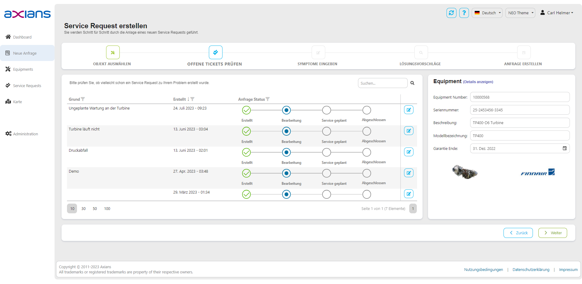 NEO Service Portal: Customer Loyalty and Customer Satisfaction