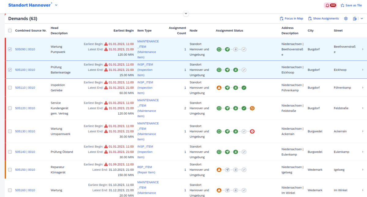 Deployment planning with NEO Schedule